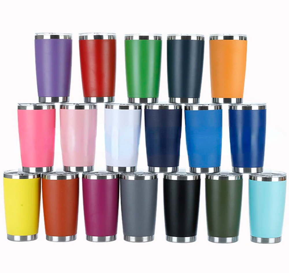 Vaso Térmico Acero Inoxidable 20oz Doble Pared Con Tapa - Dregis